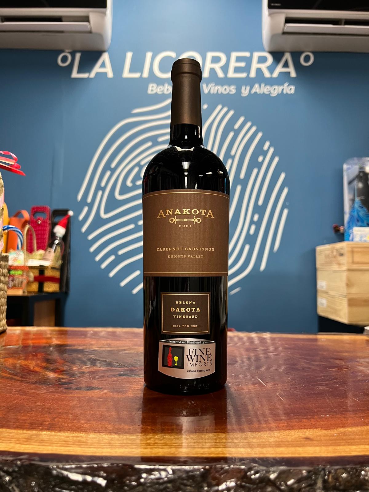 Anakota Knights Valley Cabernet Sauvignon – La Licorera
