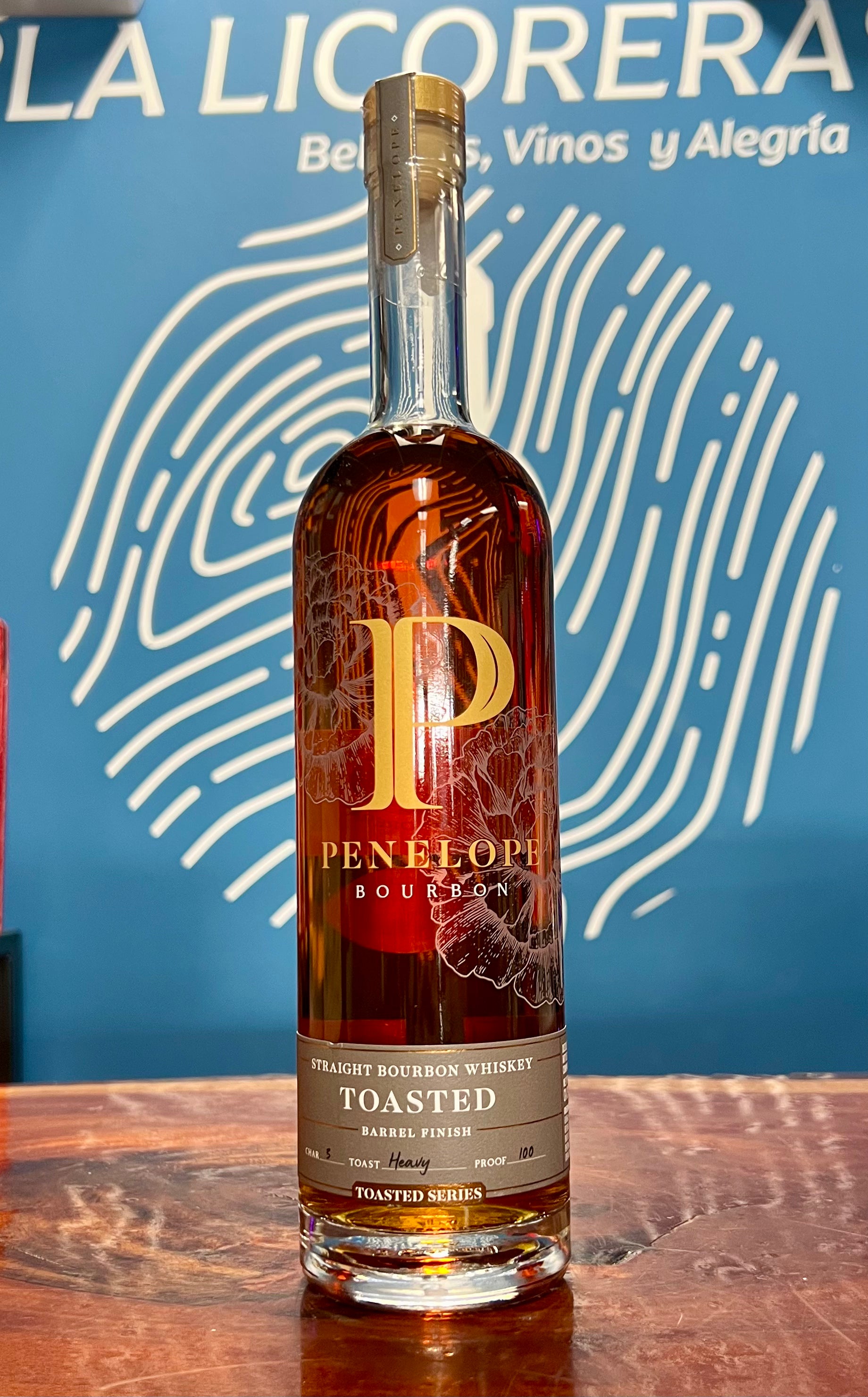 Penelope Bourbon Toasted Barrel Finish Whiskey – La Licorera